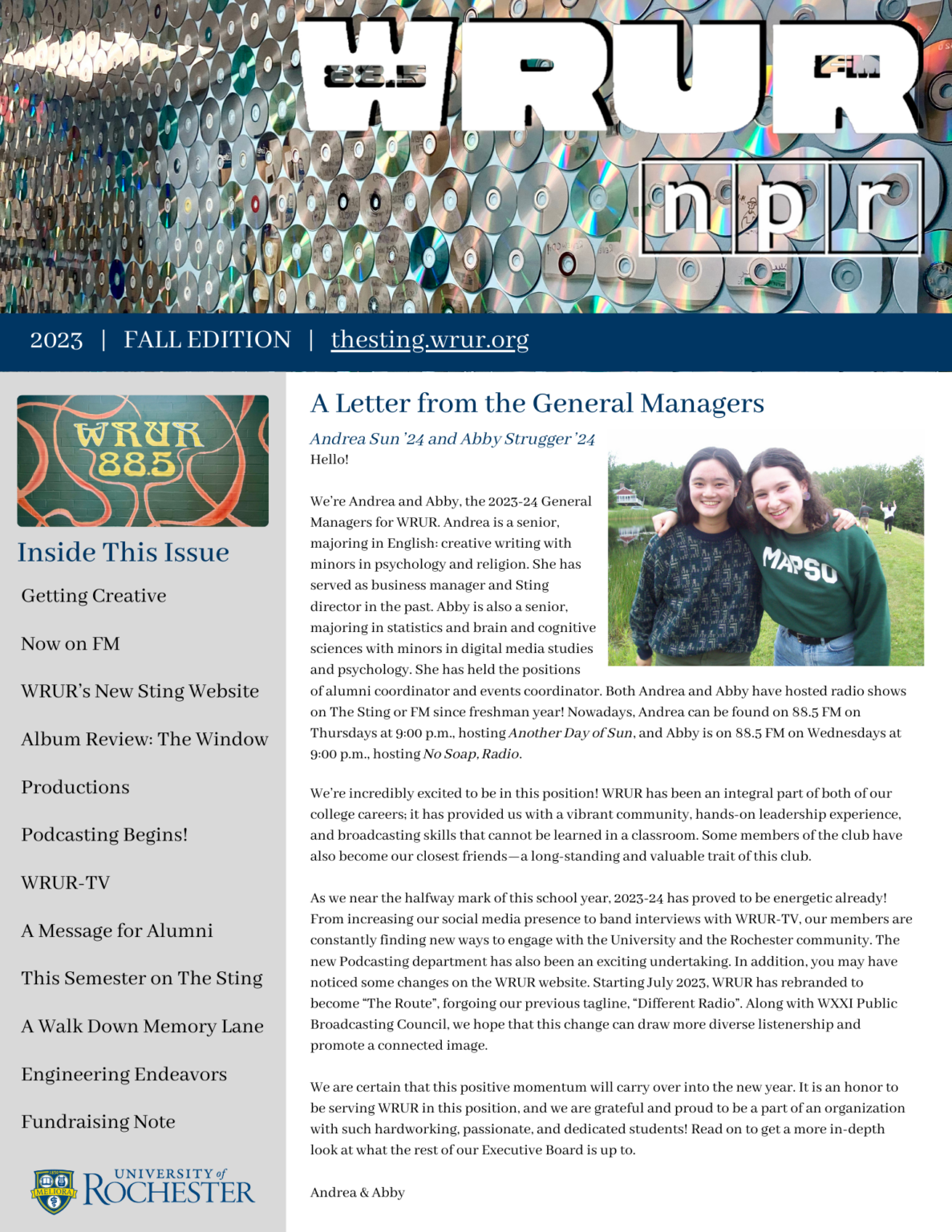 The Sting – WRUR's Online Radio Station