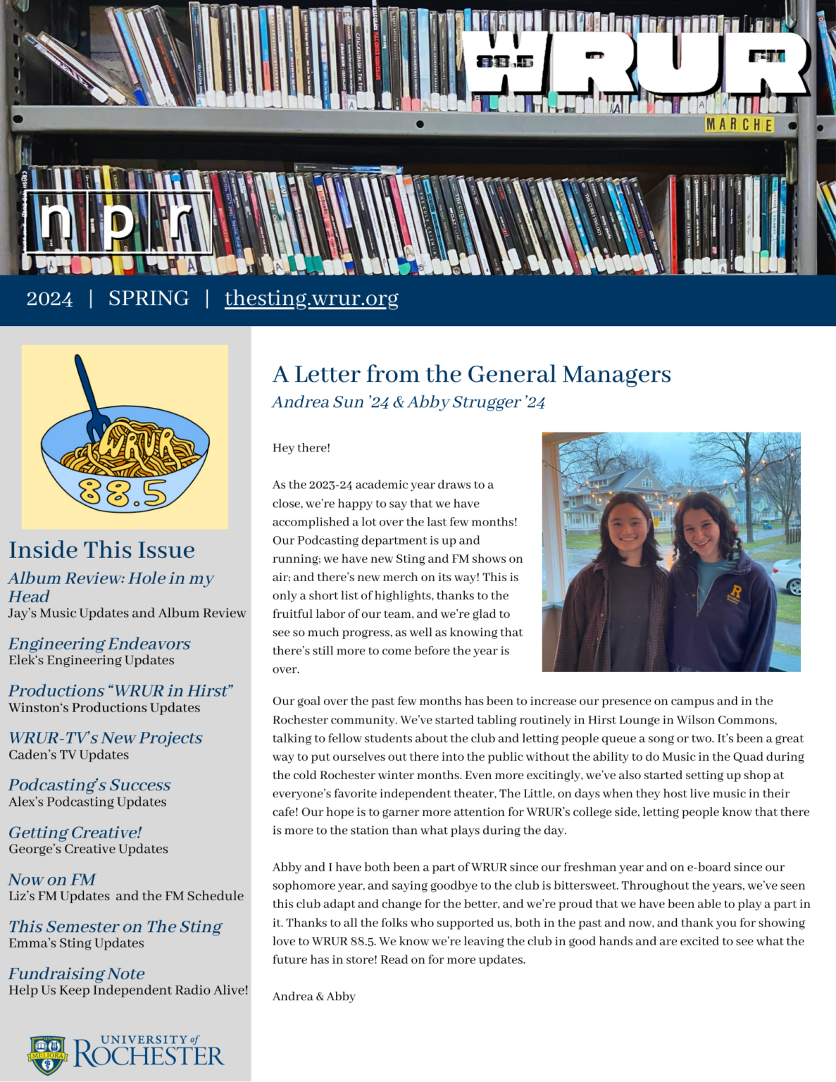 The Sting – WRUR's Online Radio Station